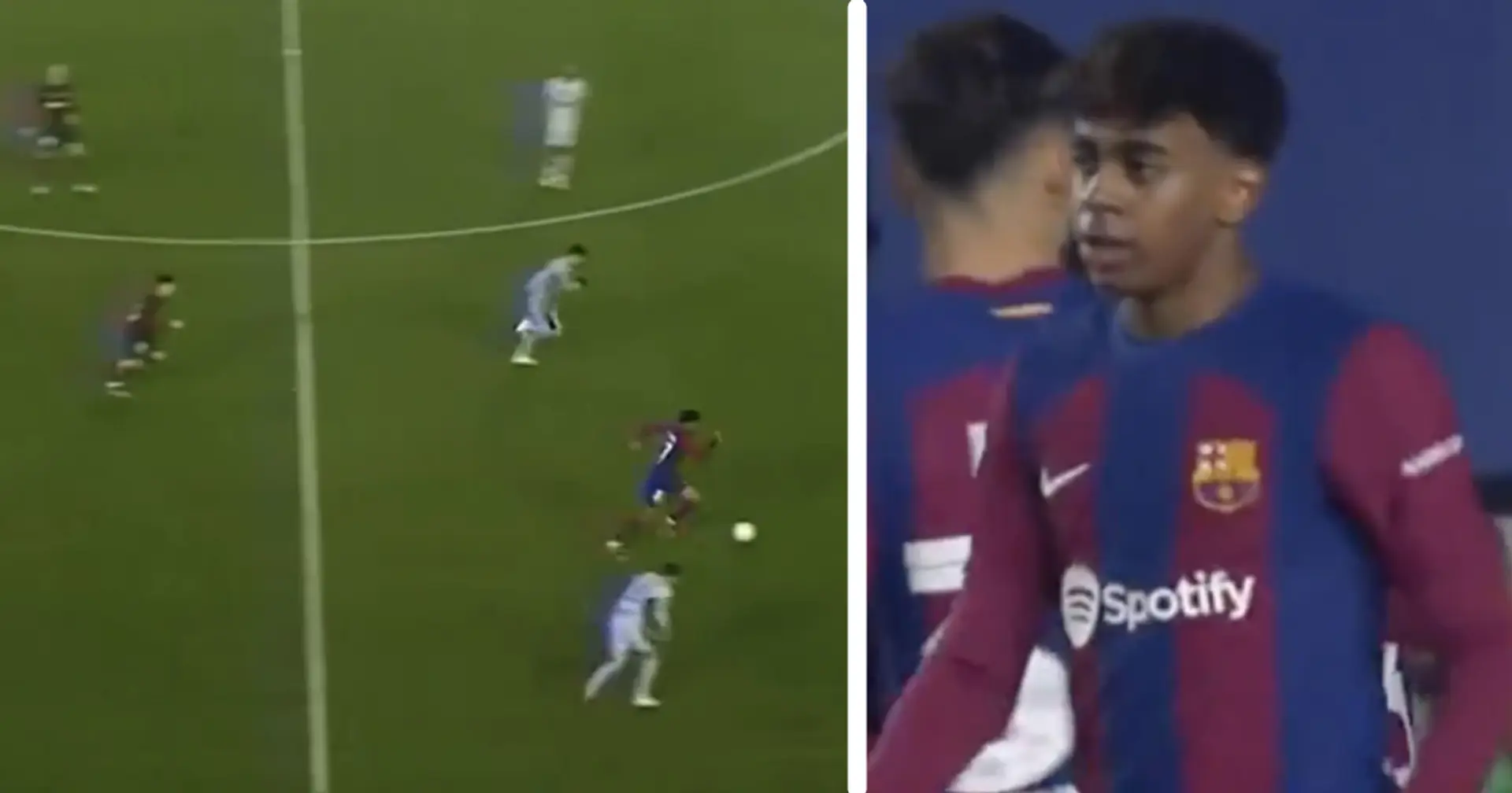 Video: Lamine Yamal se convierte en Messi para marcar un golazo vs Club ...
