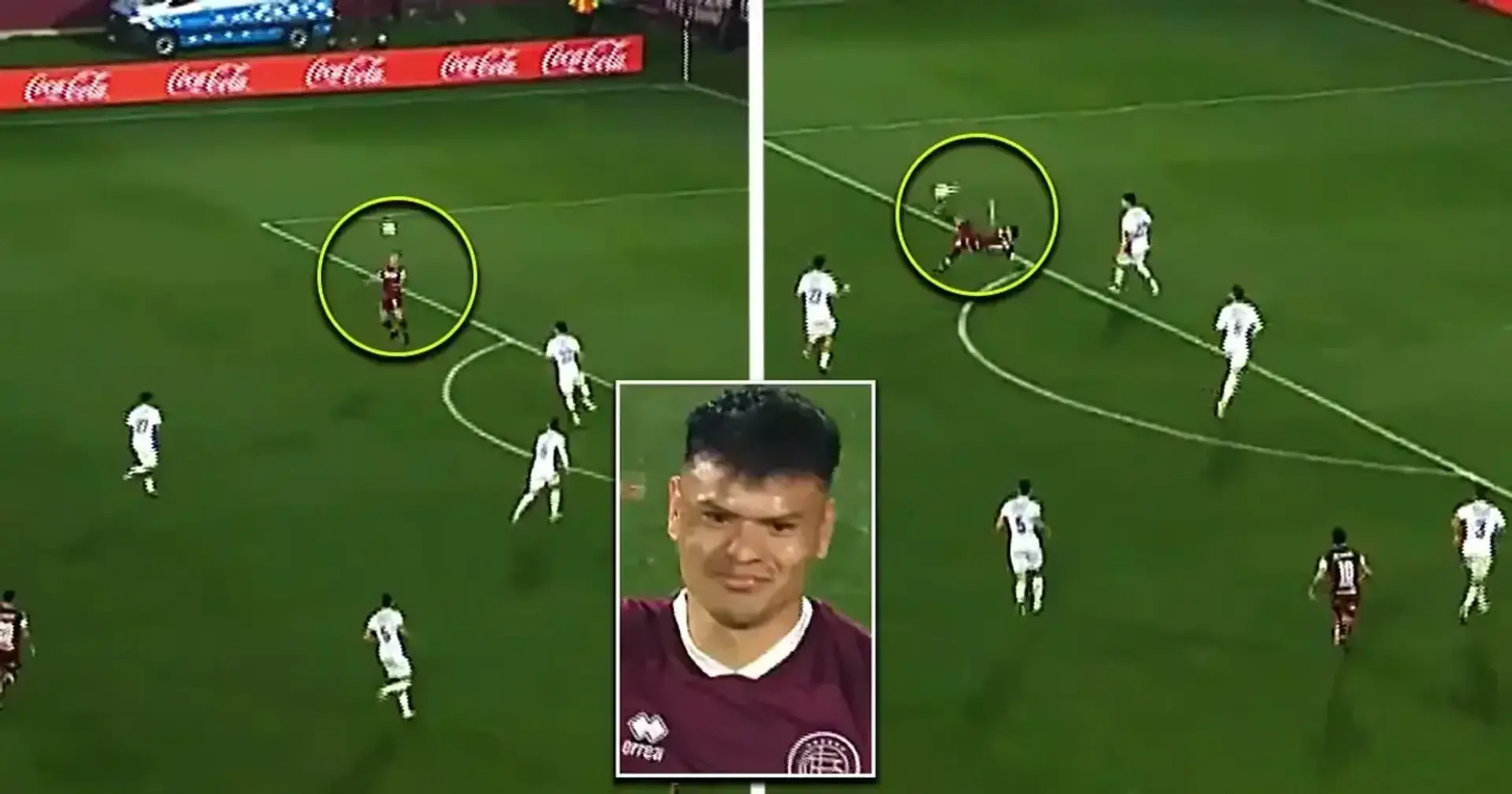 Argentinian scores what might be the Puskas Award winner in 90th minute ...