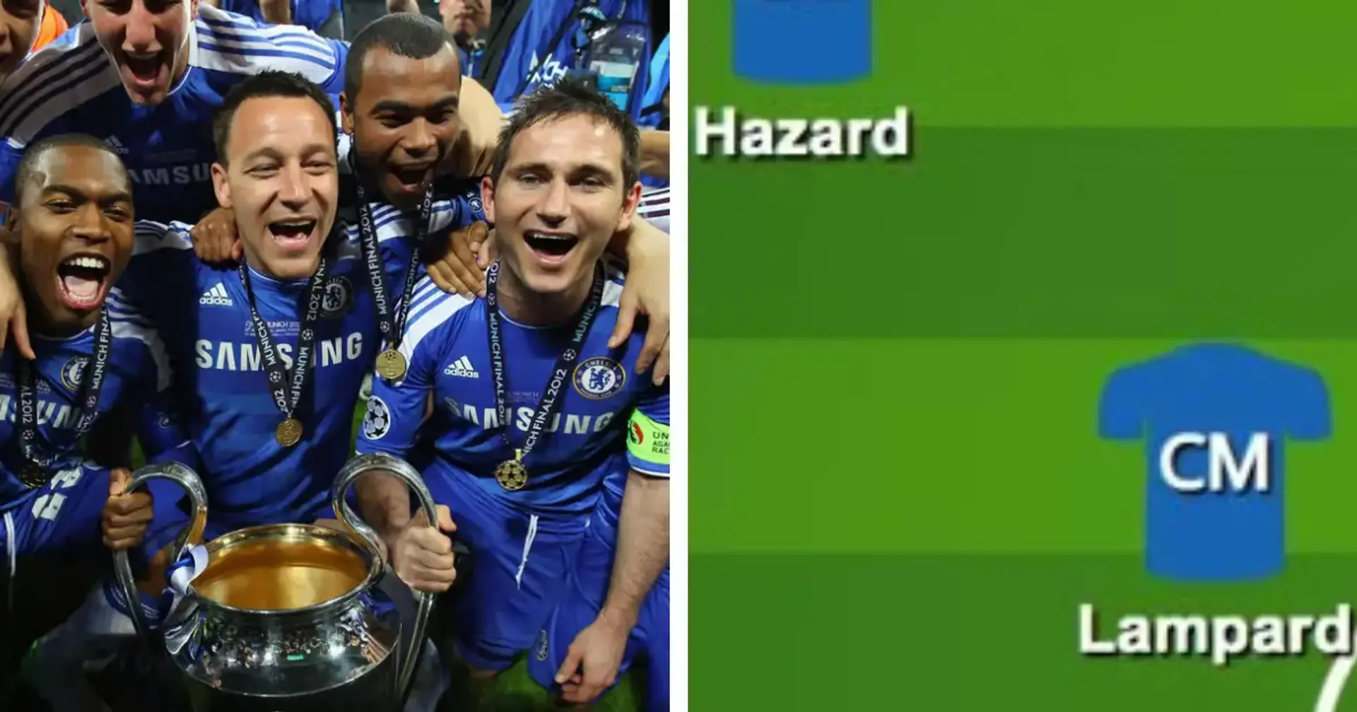 John Terry selects his greatest Chelsea teammates XI: 4-3-3 formation ...