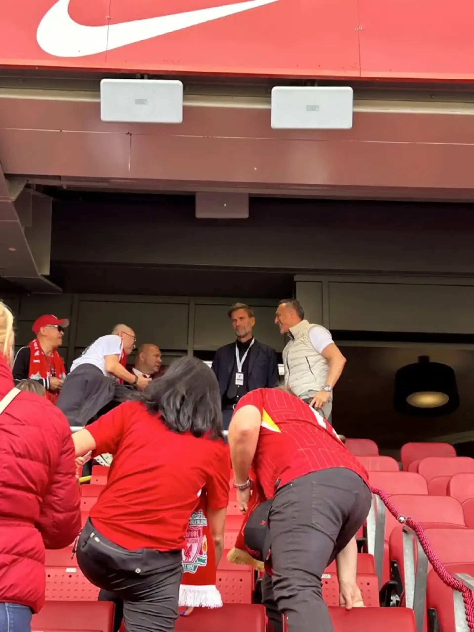 Legend returns: Jurgen Klopp is present for Liverpool’s final game of ...
