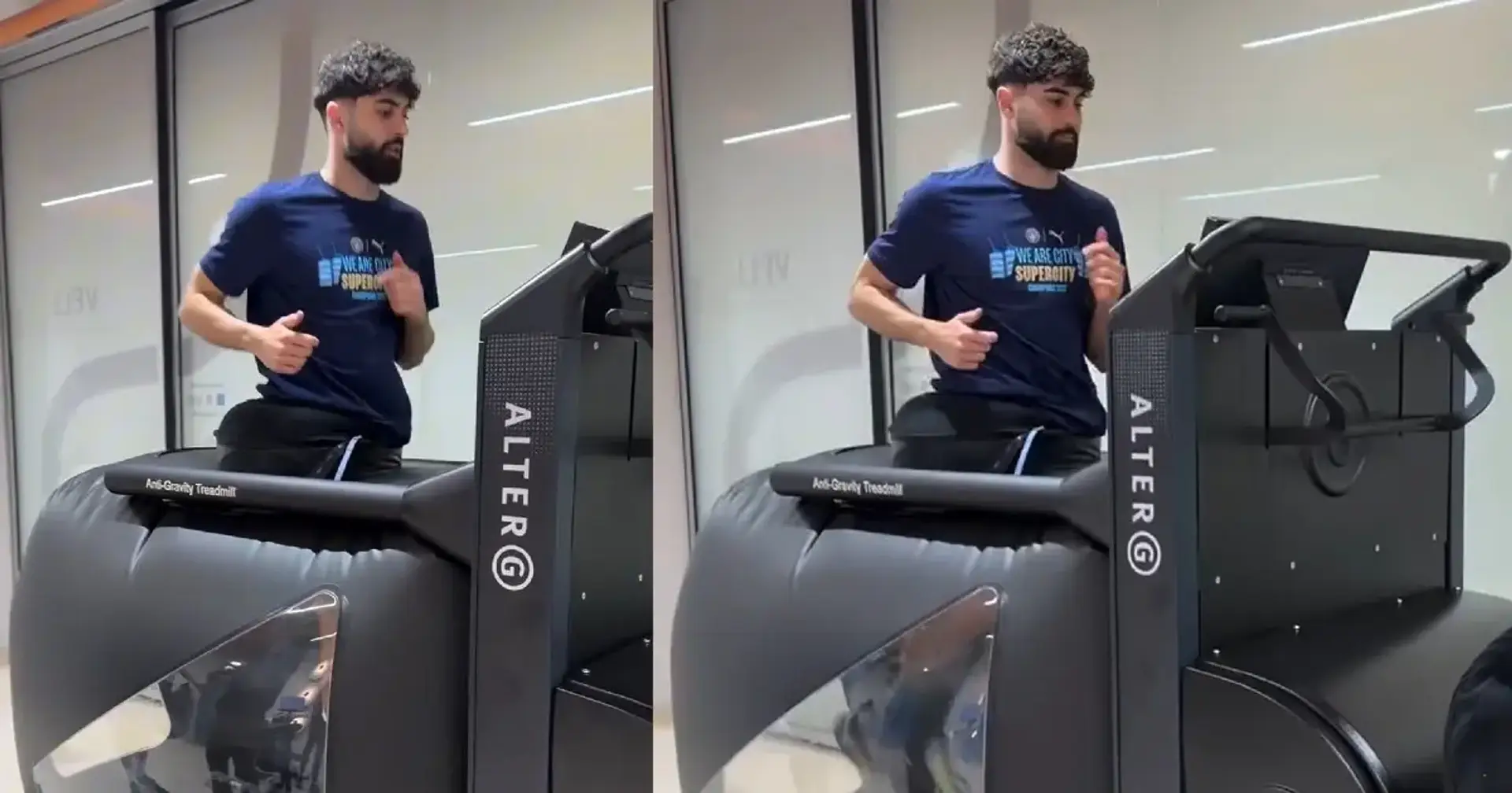 On the mend: Gvardiol completes running sessions as he steps up injury ...