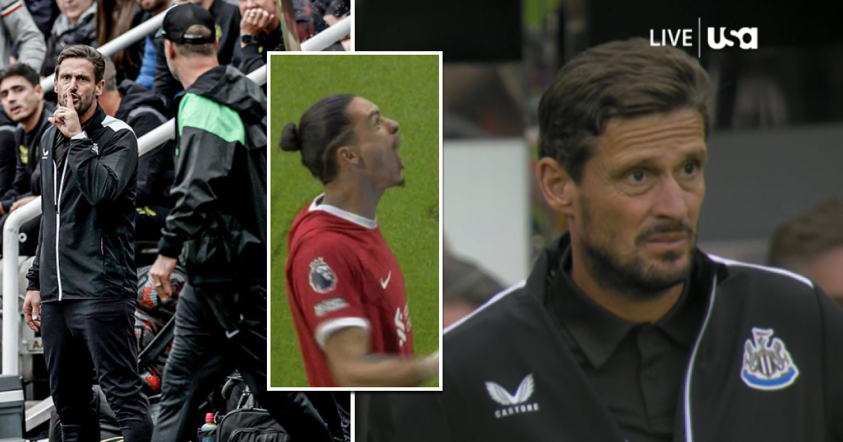 Spotted: Jason Tindall's face seconds before Liverpool victory ...