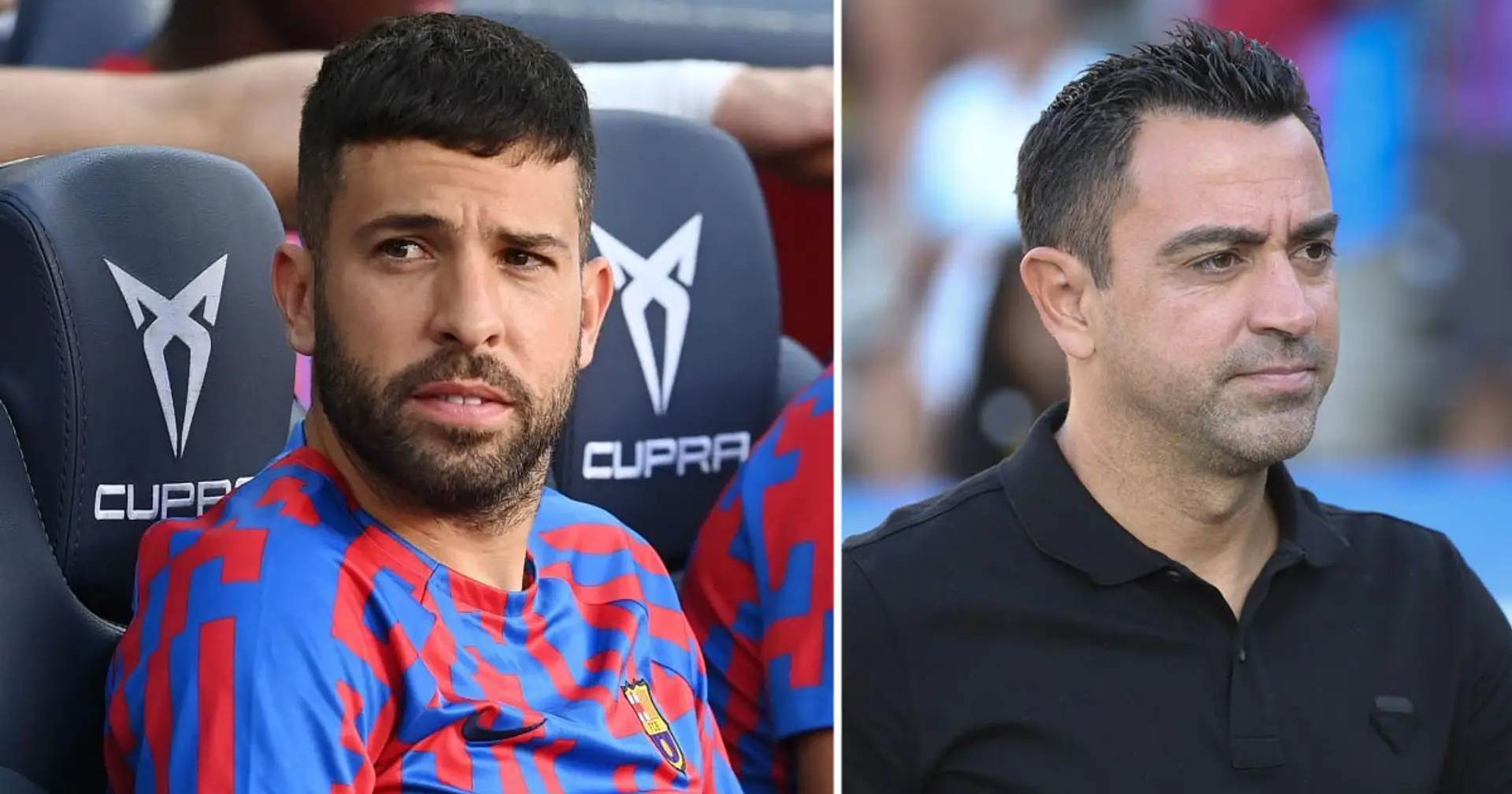 Xavi becomes first coach in 10 seasons to bench Alba for two games in a ...