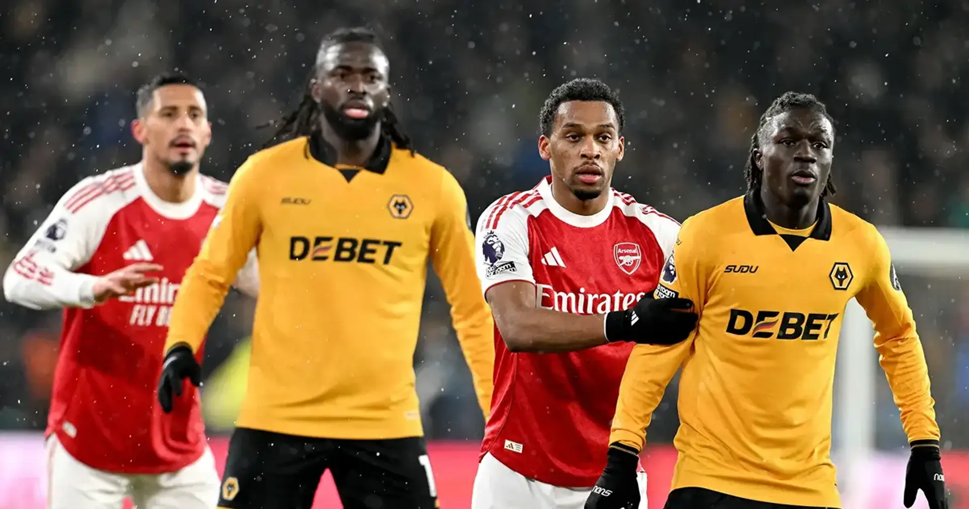 Arsenal drop points in 2-2 draw vs Wolves as Premier League title race ...