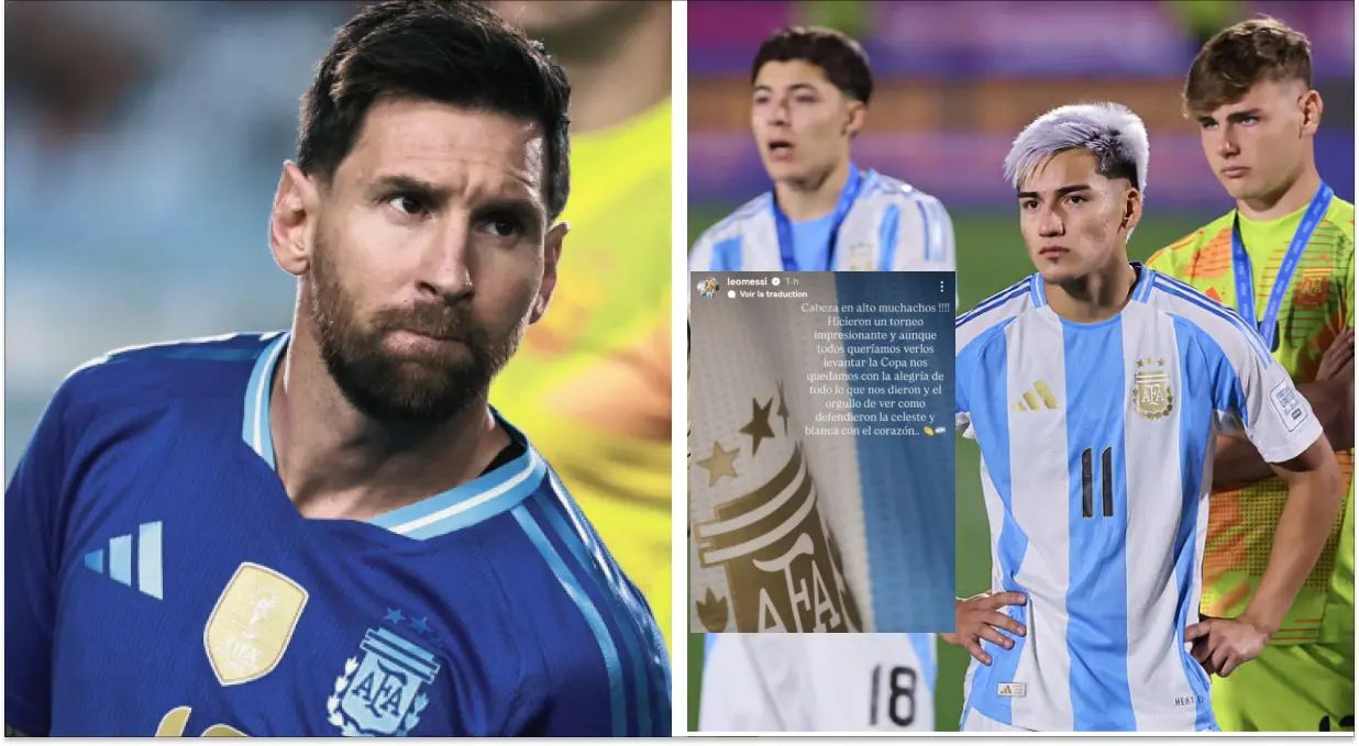 'Keep your heads up, boys': Lionel Messi’s heartfelt message to ...