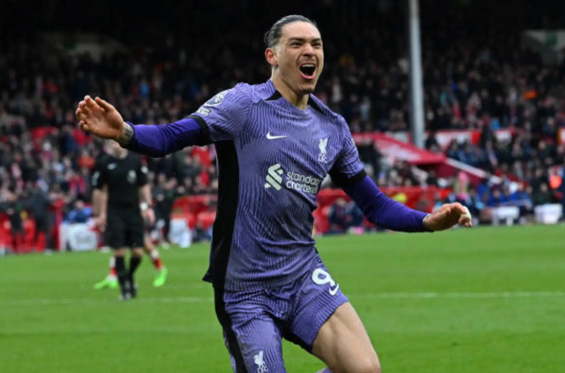 Absolute scenes: best pictures as Liverpool celebrate Darwin Nunez's ...