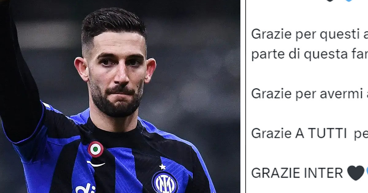 Gagliardini saluta l'Inter sui social dopo l'addio: "Grazie per questi ...