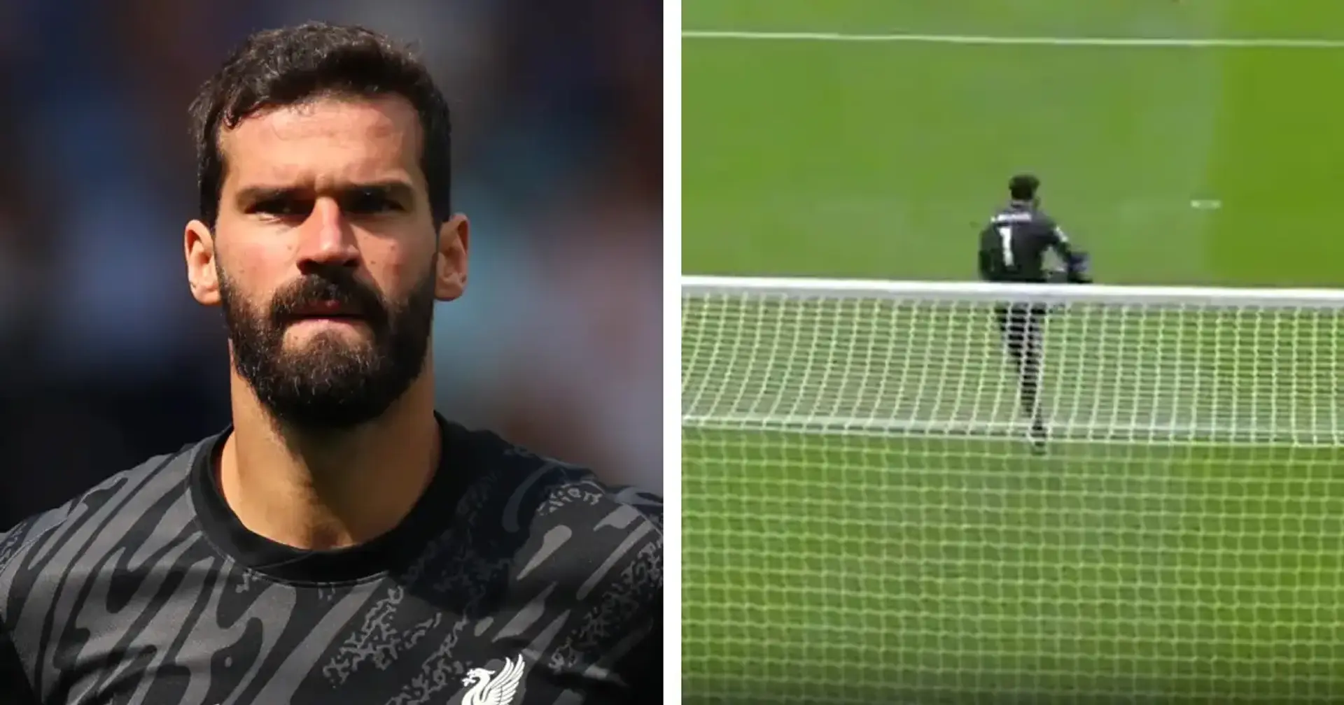 Alisson spotted fuming at one Liverpool player after conceding vs ...