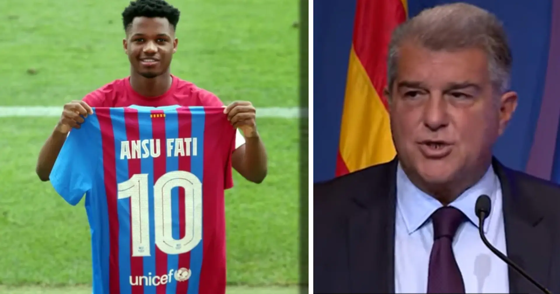 Ansu Fati 'to be stripped of his no. 10' this summer - Football ...