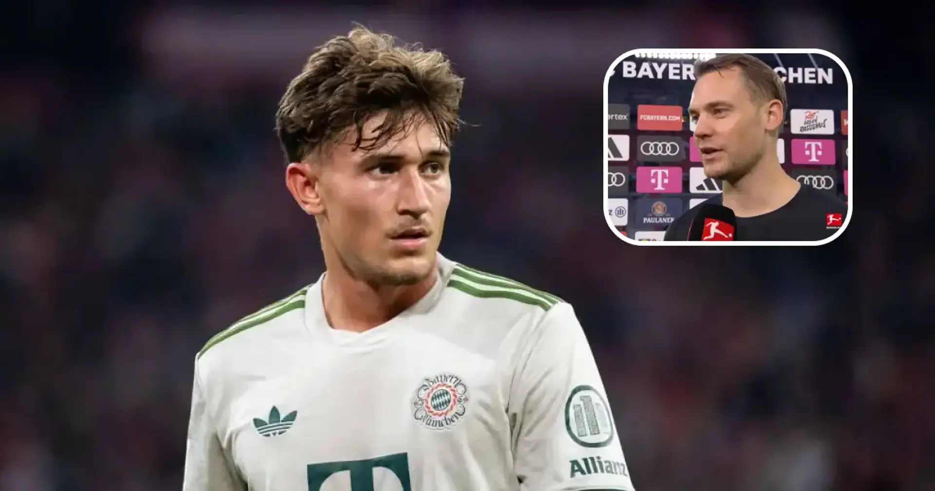 Manuel Neuer praises Tom Bischof: 'He always gives everything in ...