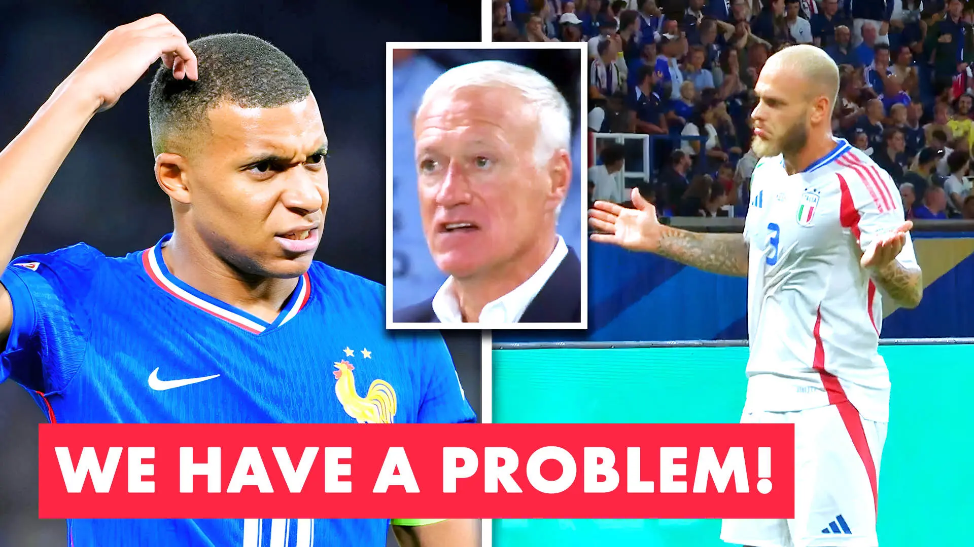 🚨😱 TERRIBLE! Mbappe drops DISASTERCLASS v Italy — bad start for France ...