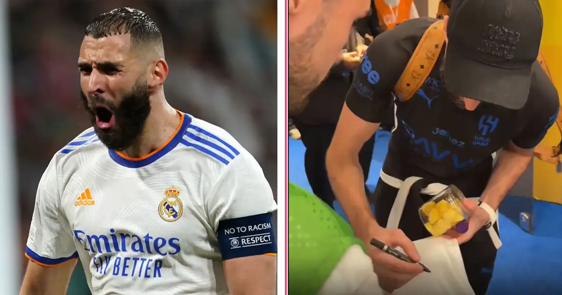 Aperçu: La réaction de Karim Benzema lorsqu’un Madridista lui dit à ...