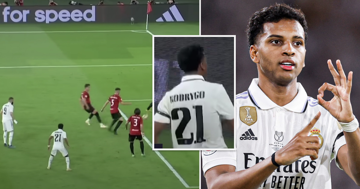 Touching story behind Rodrygo's goal celebration v Osasuna explained ...