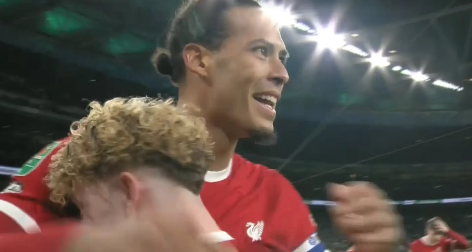 Best reactions spotted: Virgil van Dijk scores dramatic Carabao Cup ...