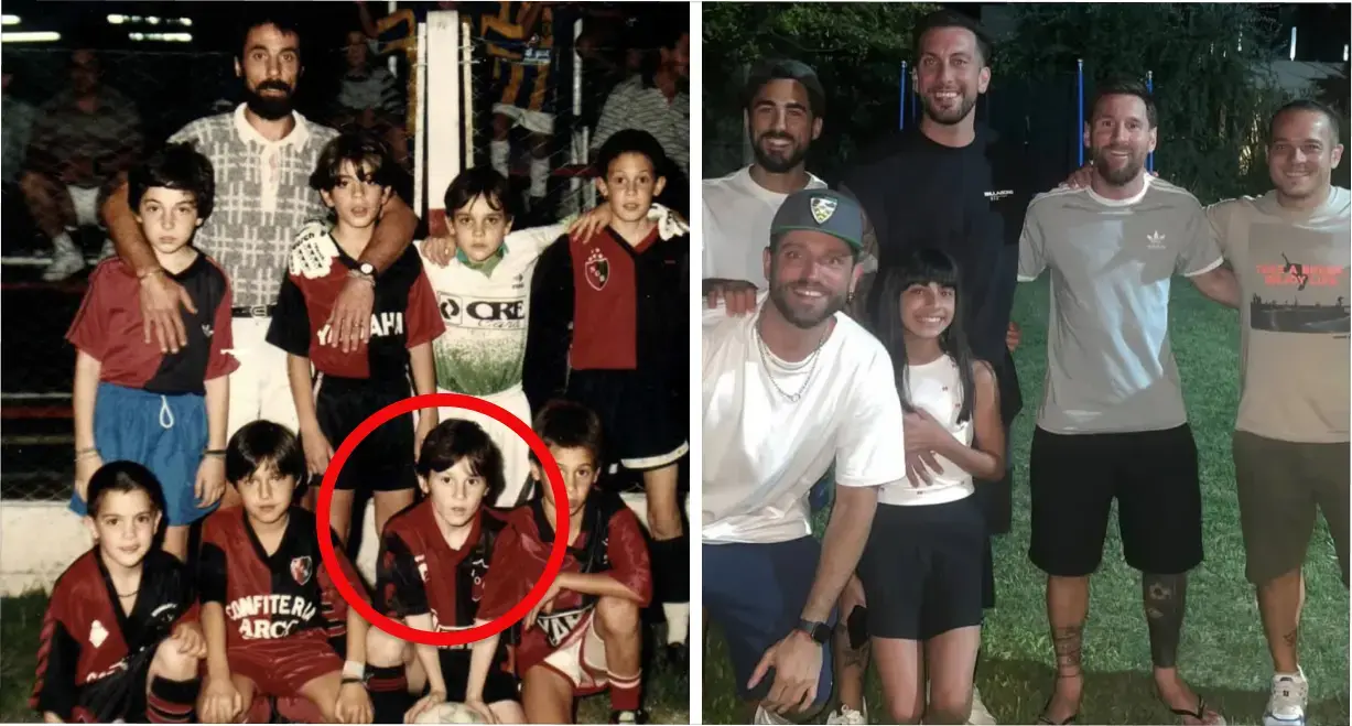 30 ans plus tard : Leo Messi recrée une photo iconique de son enfance ...