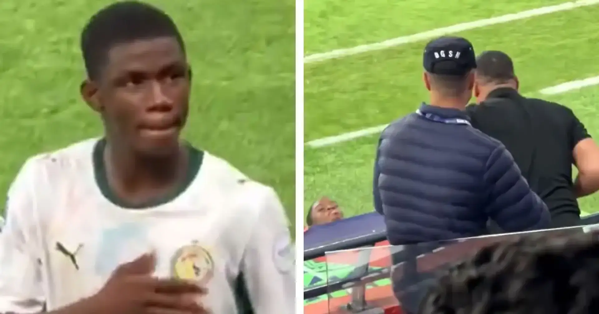 Morocco fan seemingly spits at young Senegal player in U17 AFCON semi ...