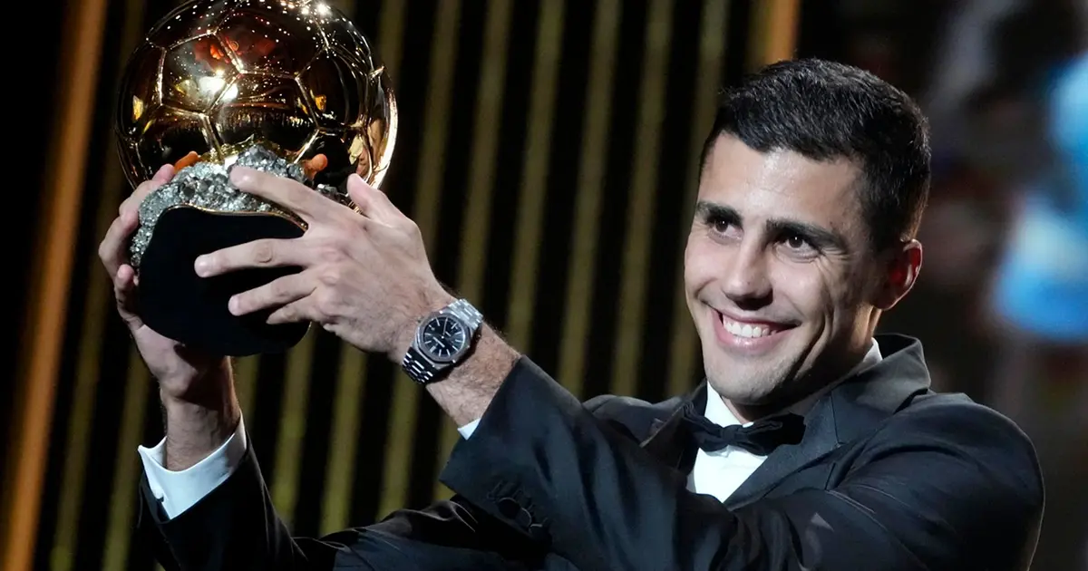 Rodri on Ballon d'Or success: 'I try not to let it change me ...