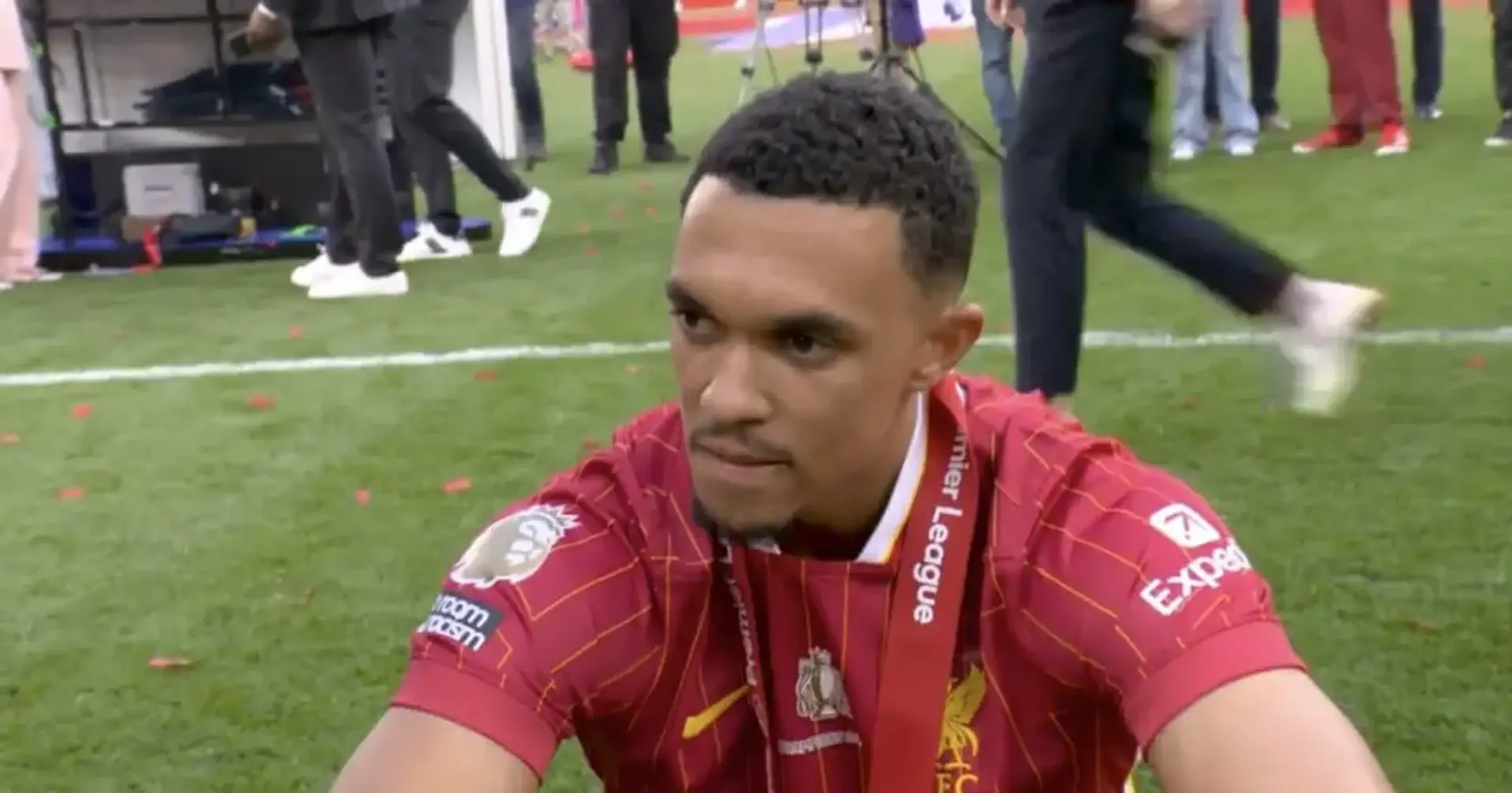 Last time kissing the badge? Trent breaks down in tears during ...