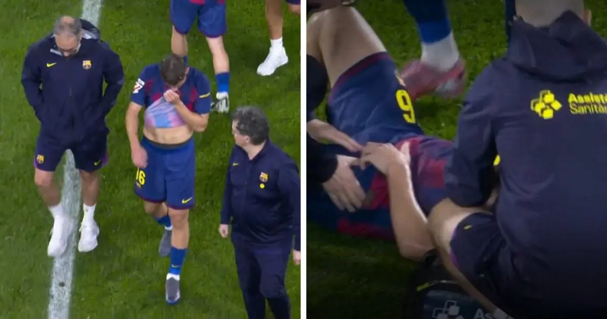 Fermin Lopez in tears after Barcelona’s win over Getafe – injury scare ...