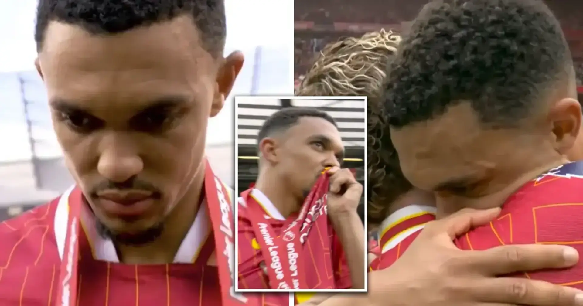 Last time kissing the badge? Trent breaks down in tears during ...