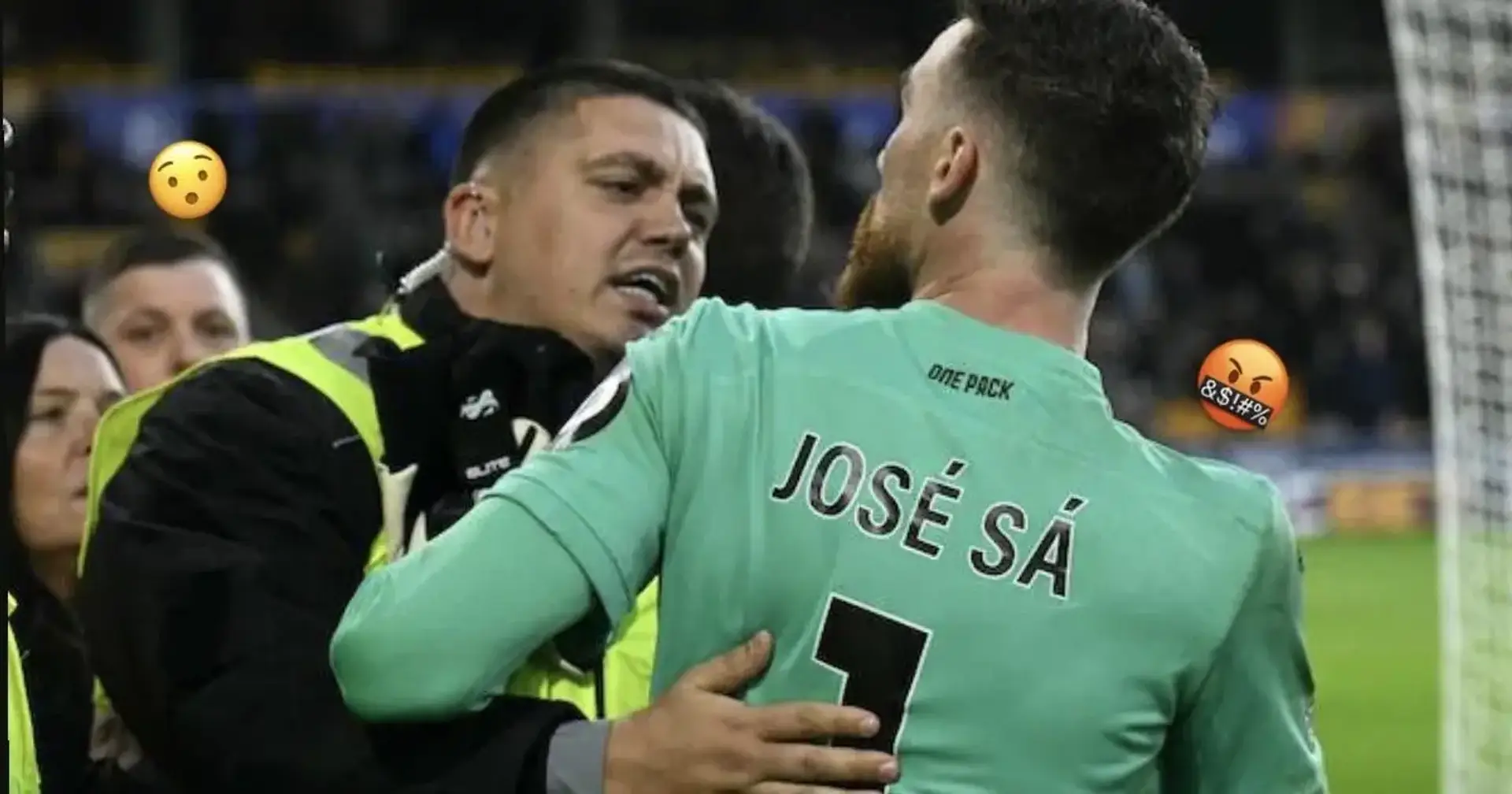 Wolves’ Jose Sa in heated confrontation with fan during Bournemouth ...