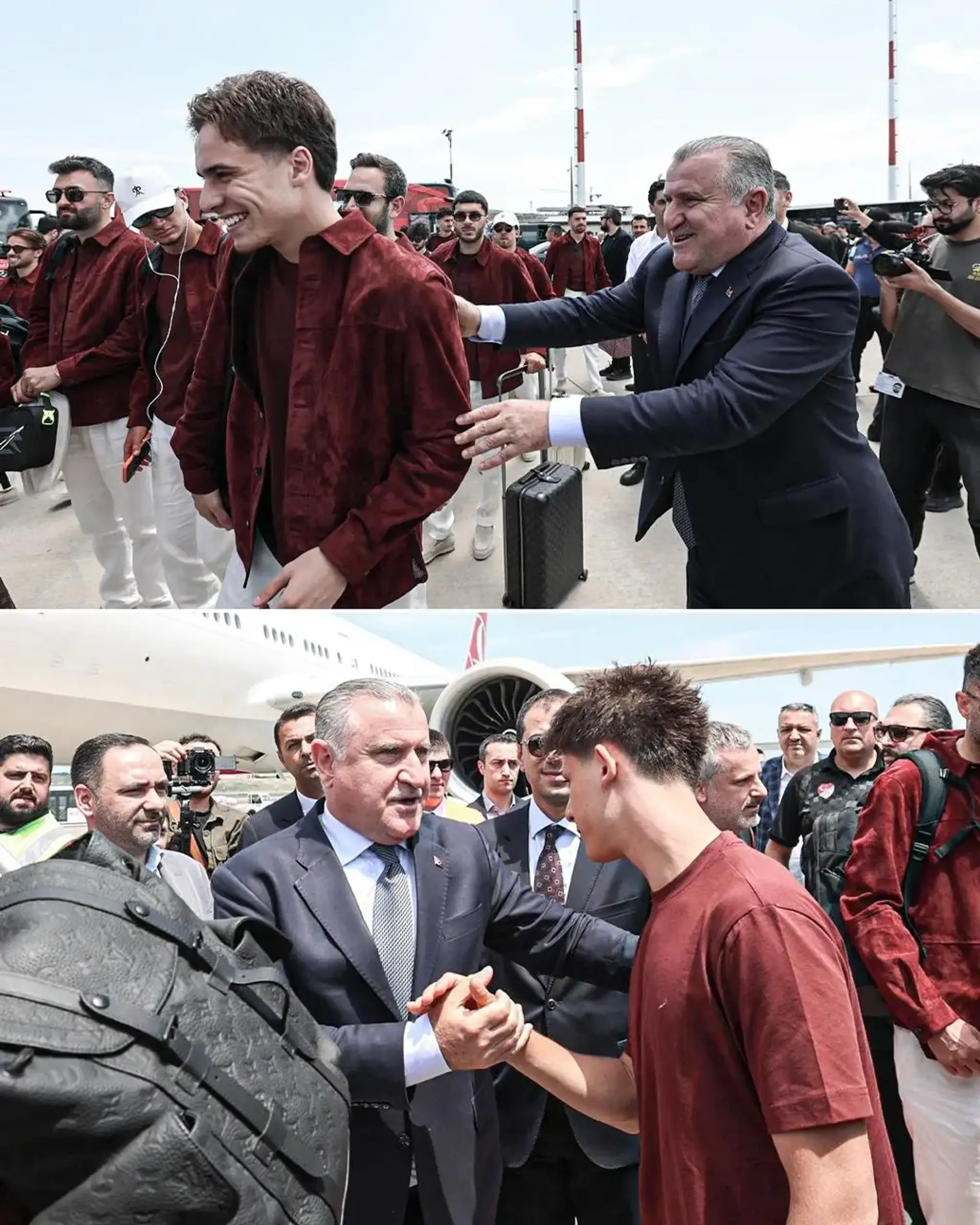 Turkey squad given emotional World Cup send-off, with convoy escorting ...