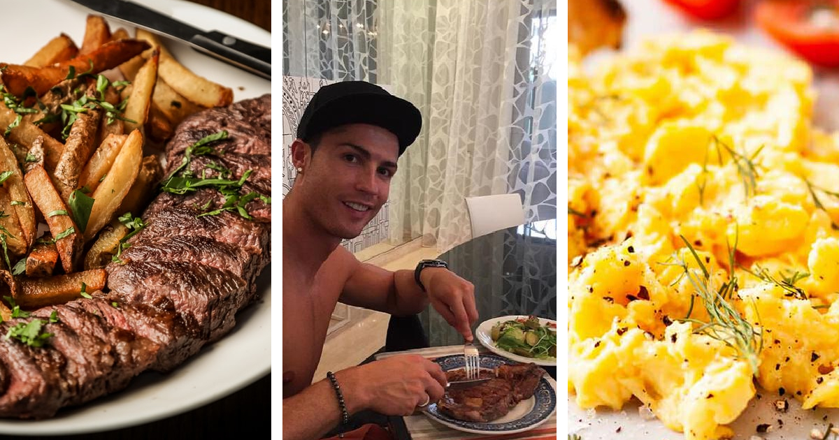 Steak, eggs & more: More details of Cristiano Ronaldo's diet revealed ...