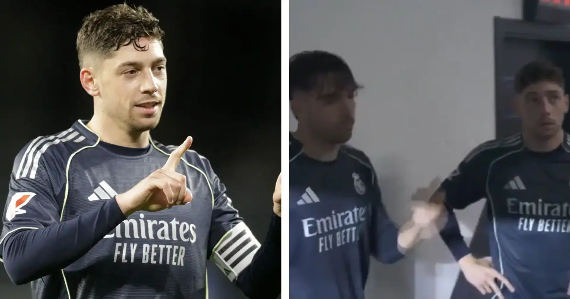 'Come in as no.5': Raul Asencio and Fede Valverde's tactical talk at ...