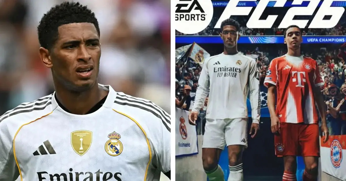 Jude Bellingham and Jamal Musiala feature as the EA FC 26 covers stars ...