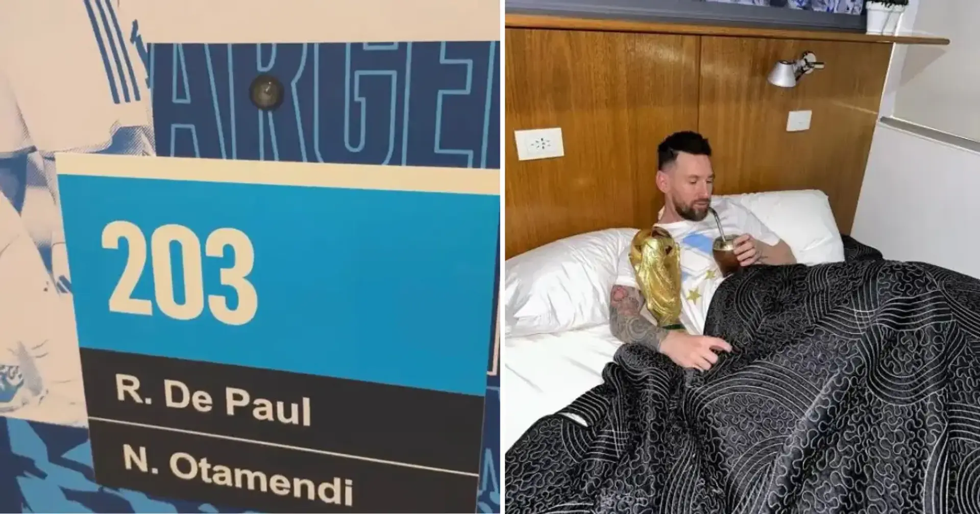 ¿Con quién compartirá habitación Messi? Se revela cómo se repartirán ...