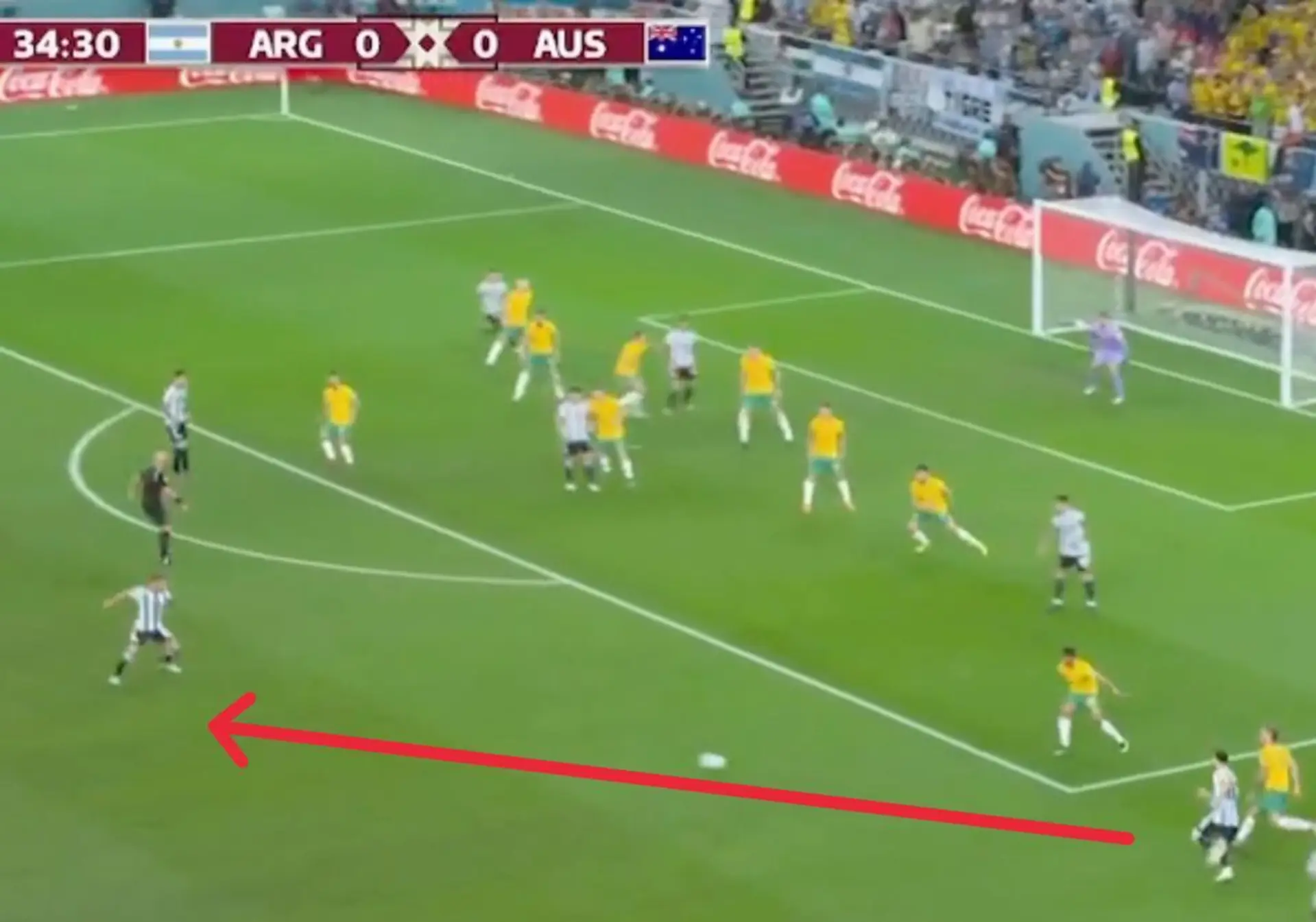 Messi scores his first World Cup knockout goal, passes Maradona in ...