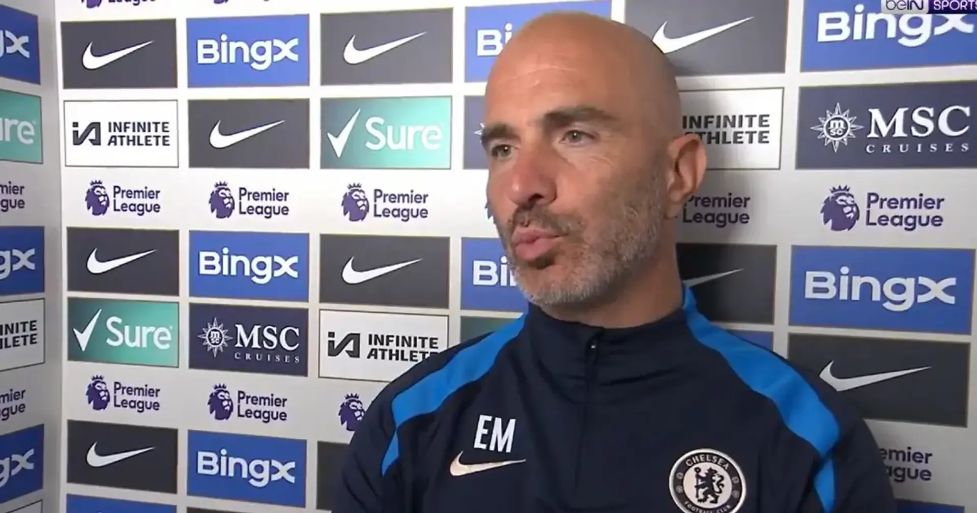 'We tried to help Reece': Enzo Maresca explains his subs in Brighton ...