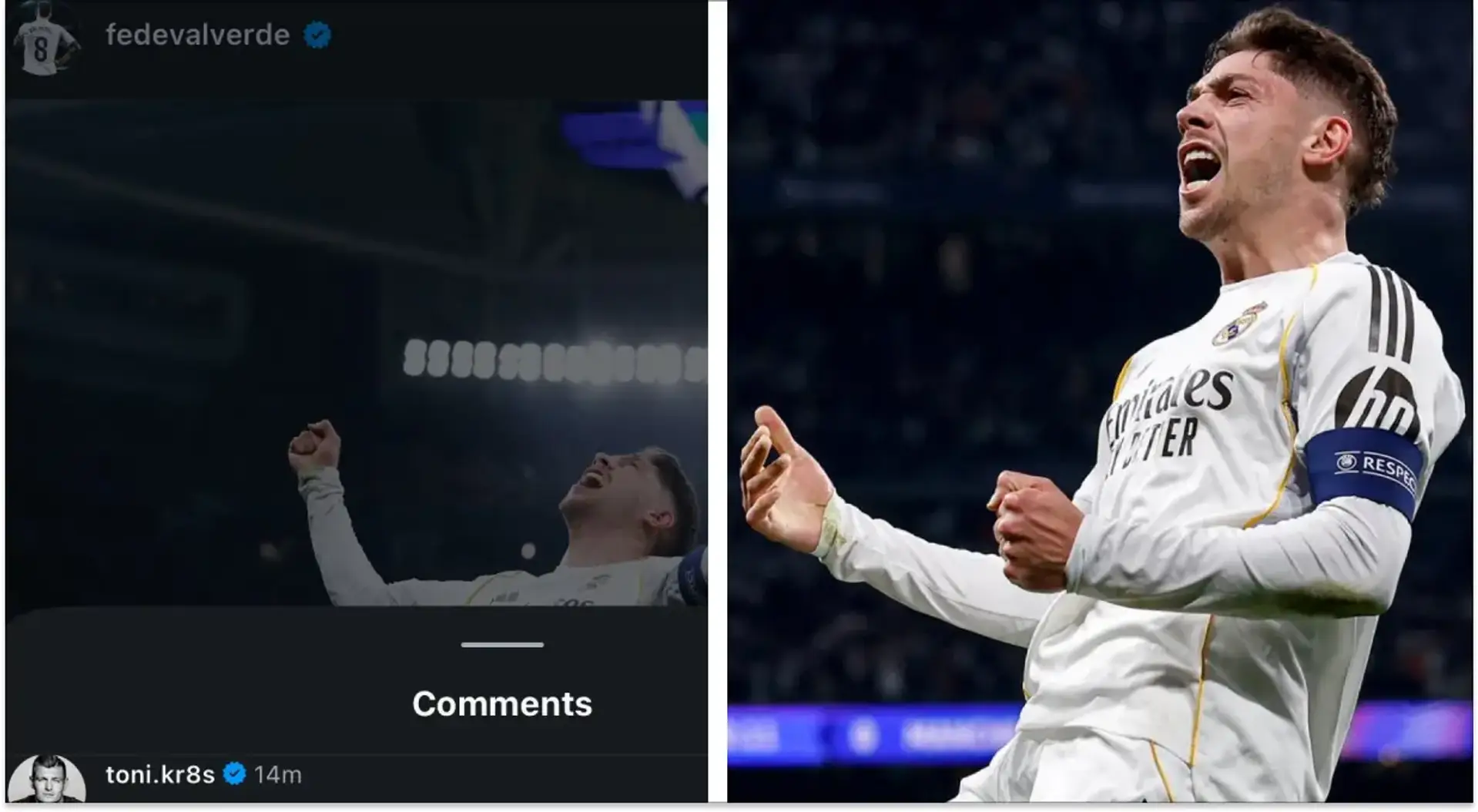 La heroica actuación de Fede Valverde contra el Manchester City recibe ...