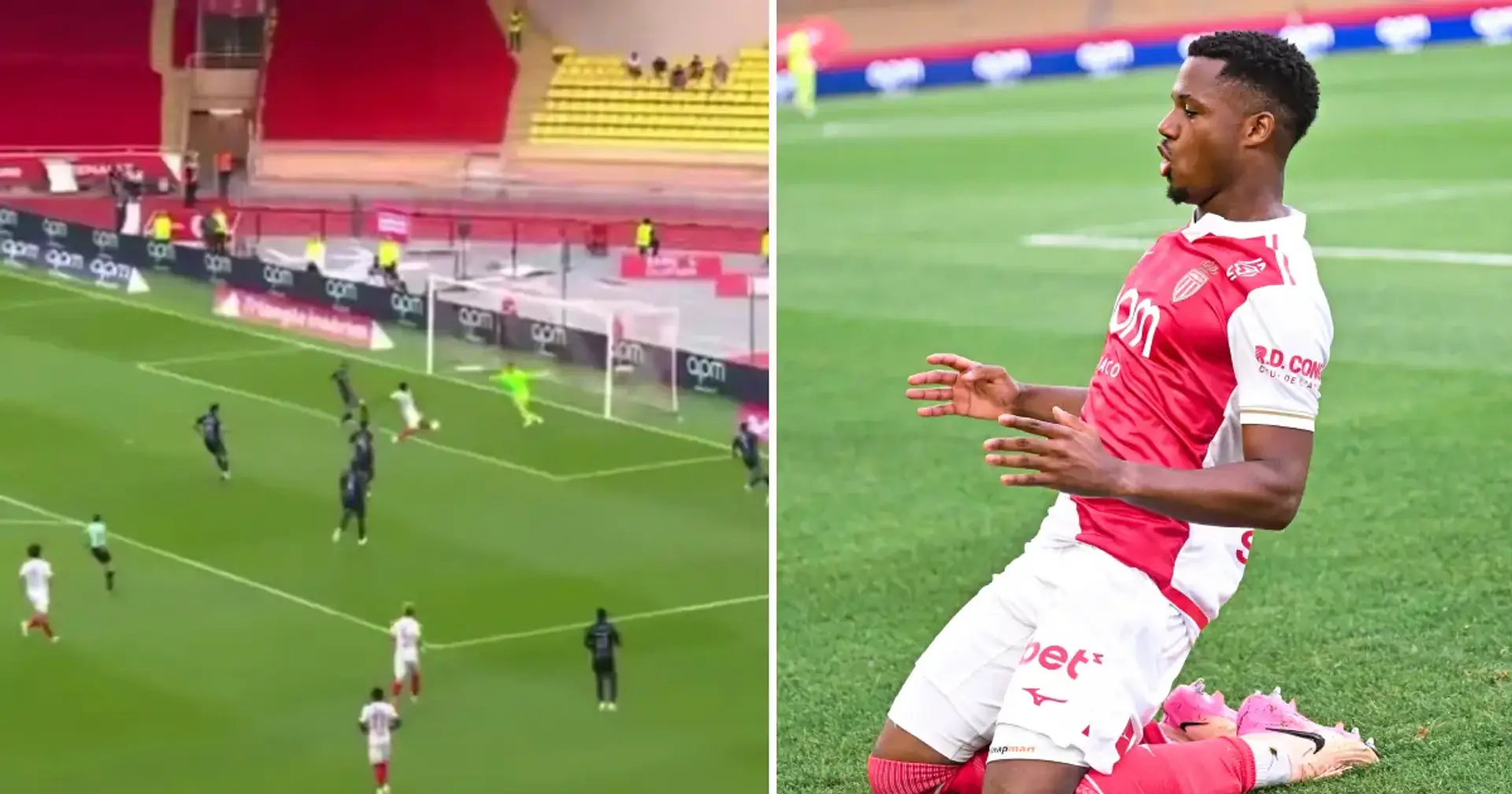 Ansu Fati strikes twice! The winger comes on as a sub to lead Monaco to ...