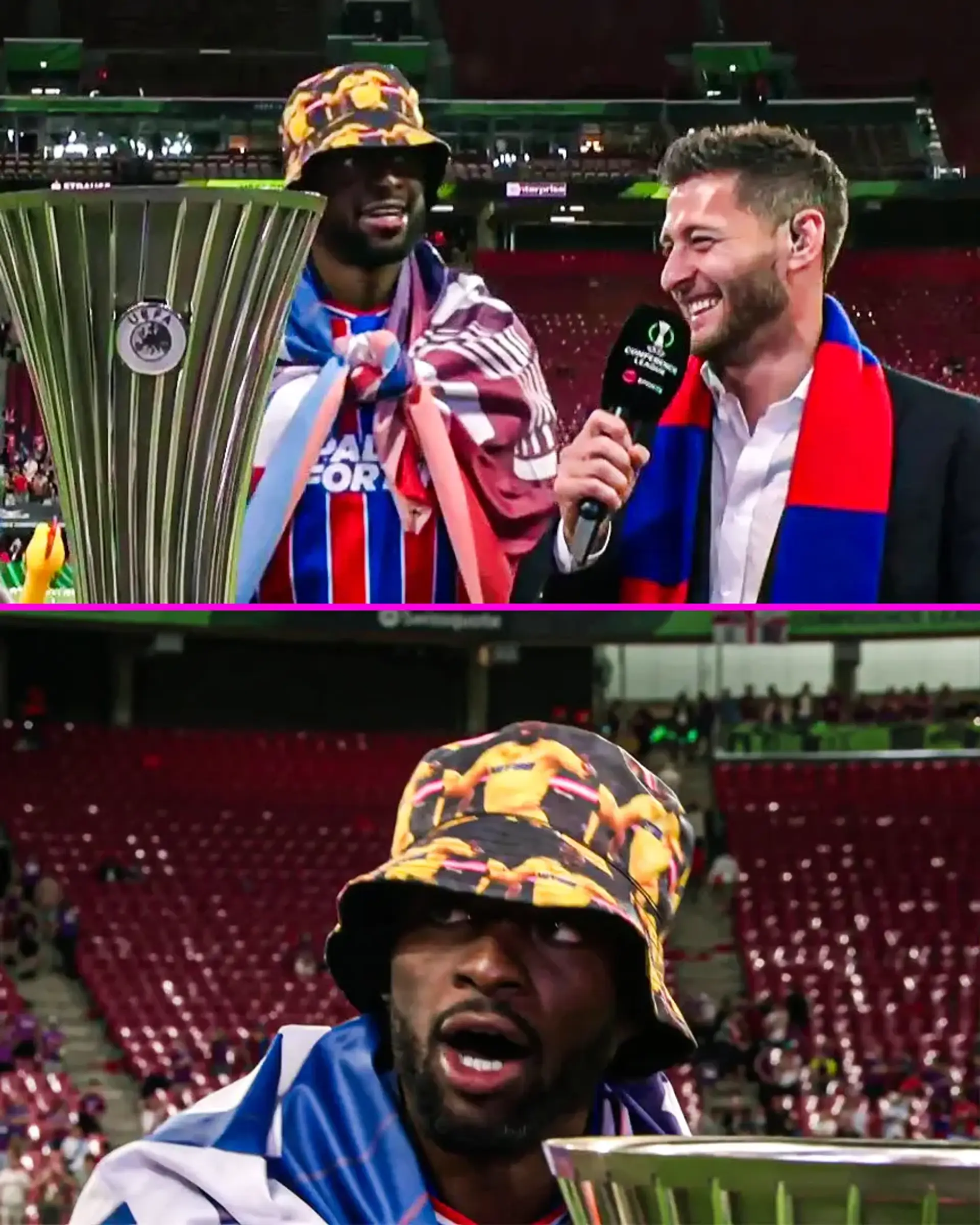 Peak confidence: Jean-Philippe Mateta rocks custom celebration bucket ...