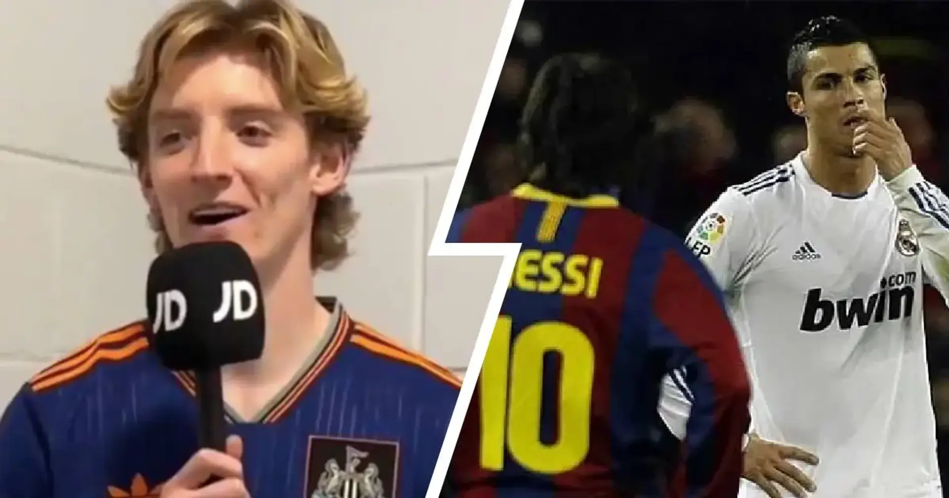 Messi or Ronaldo? Anthony Gordon’s old interviews resurface ahead of ...
