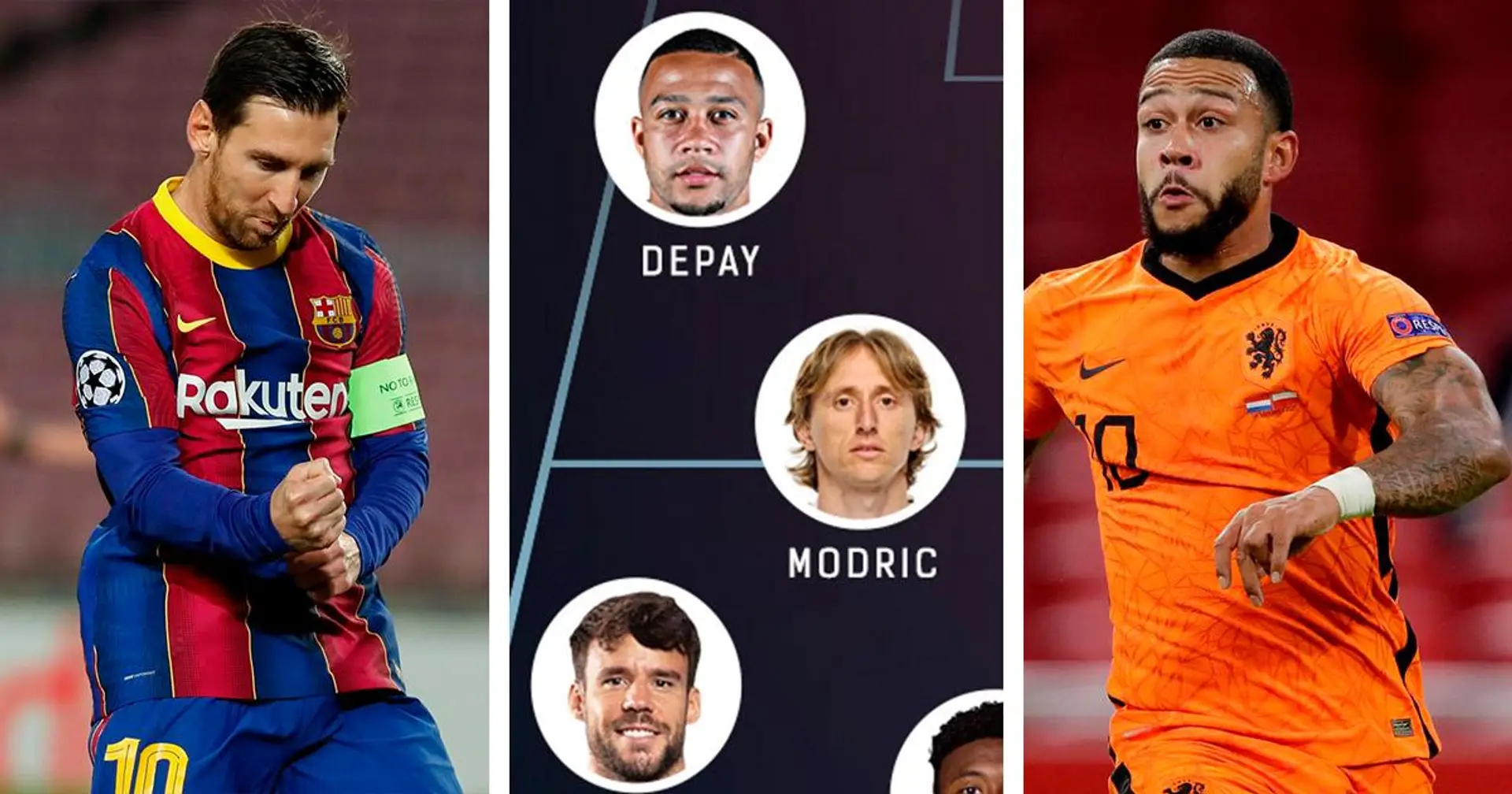 Messi, Depay y 2 futuribles más del Barça: XI mejores agentes libres ...