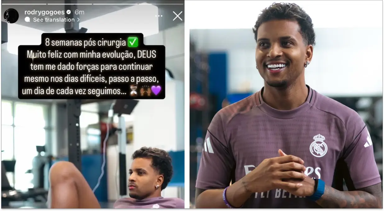 'God has given me strength to keep going': Rodrygo provides recovery ...
