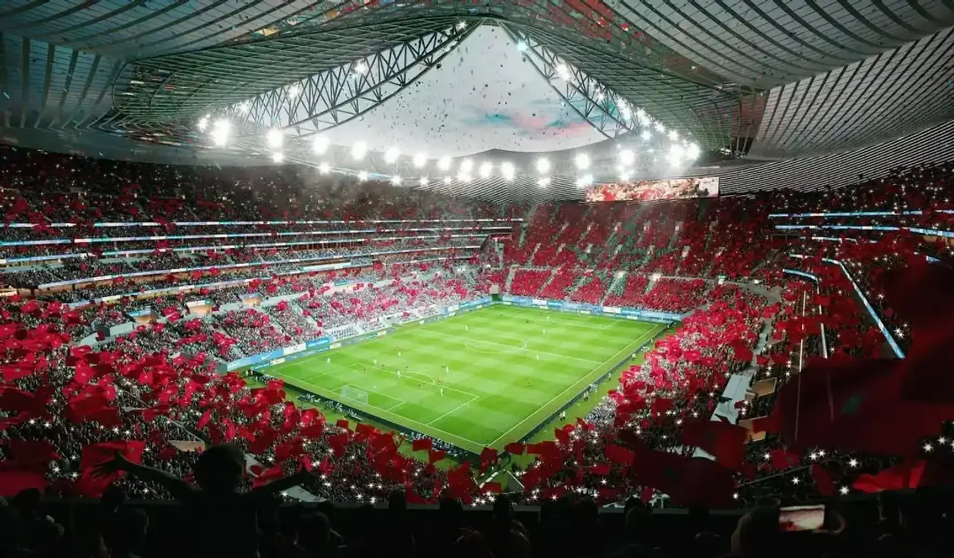 Morocco to build world’s largest football stadium with stunning design ...