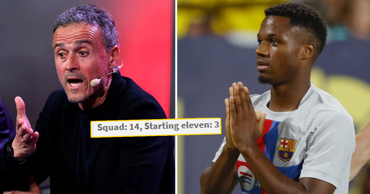 'One of the main doubts': Luis Enrique explains Ansu Fati call-up ...