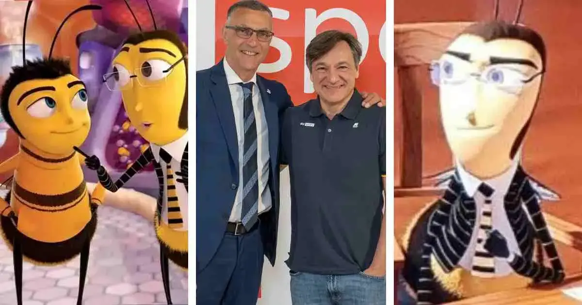 Bergomi-Caressa et le mème de l'abeille devient viral après la finale ...
