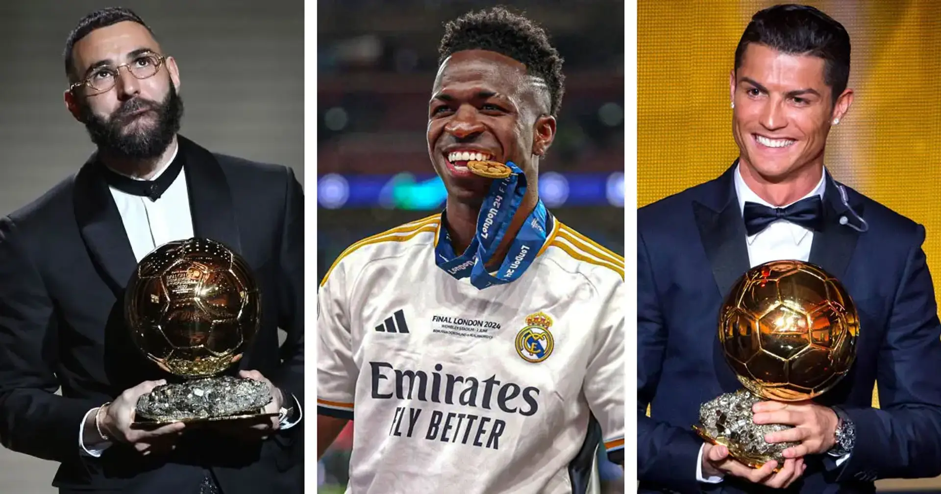 8 Real Madrid players to have won Ballon d'Or as Vini Jr closes in on ...