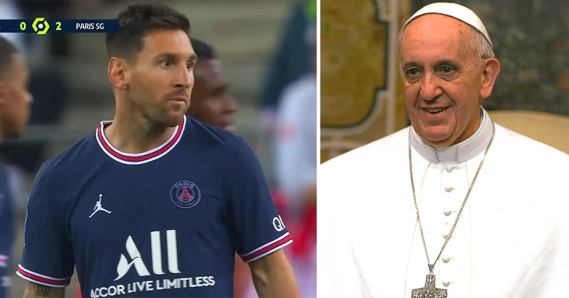 Pope Francis sends a personal message to Lionel Messi - Football ...