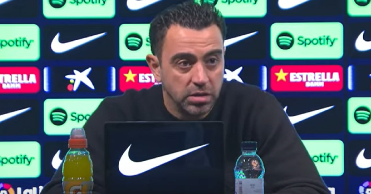 Xavi already confirms one player to start v Man United on Thursday ...