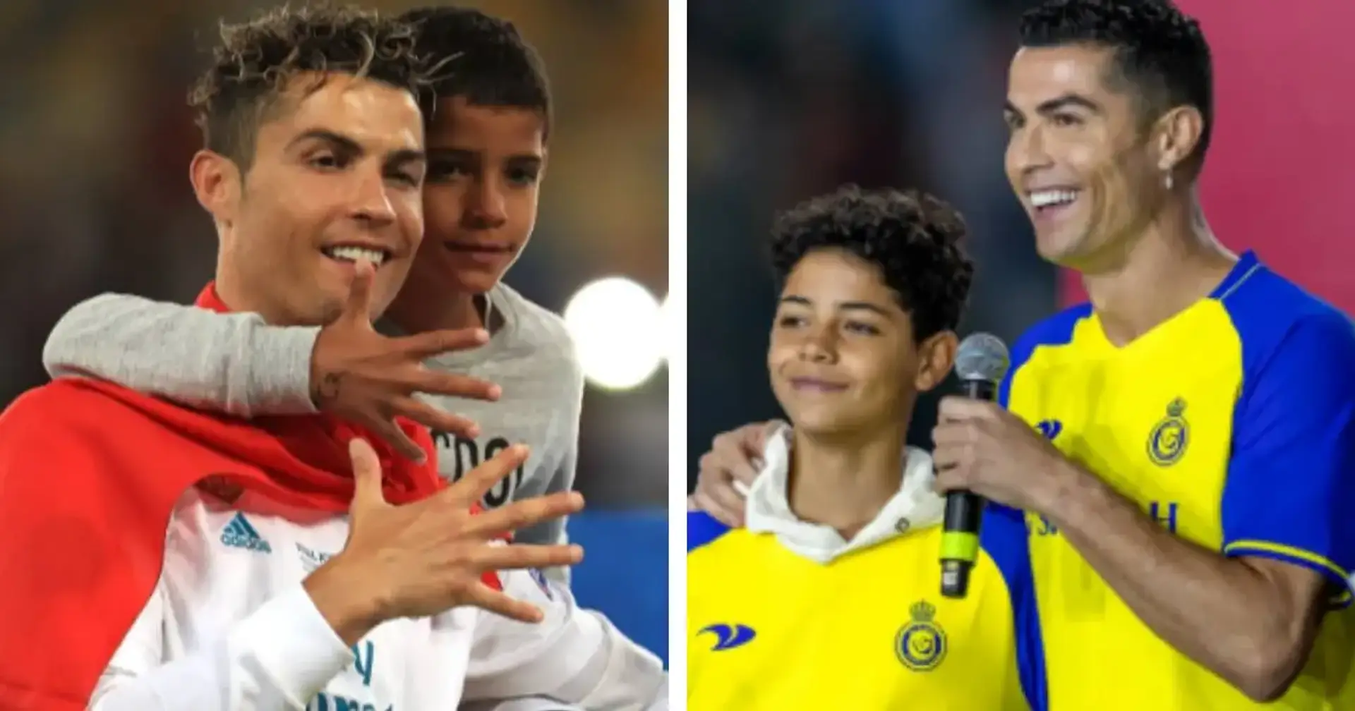 Could Cristiano Ronaldo play with son Cristiano Jr at next World Cup ...
