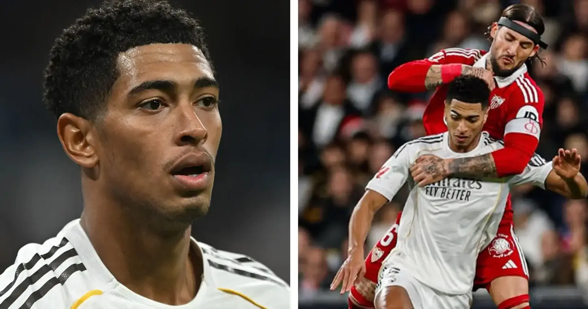 'What a hug': Jude Bellingham shares cheeky banter with Sevilla ...