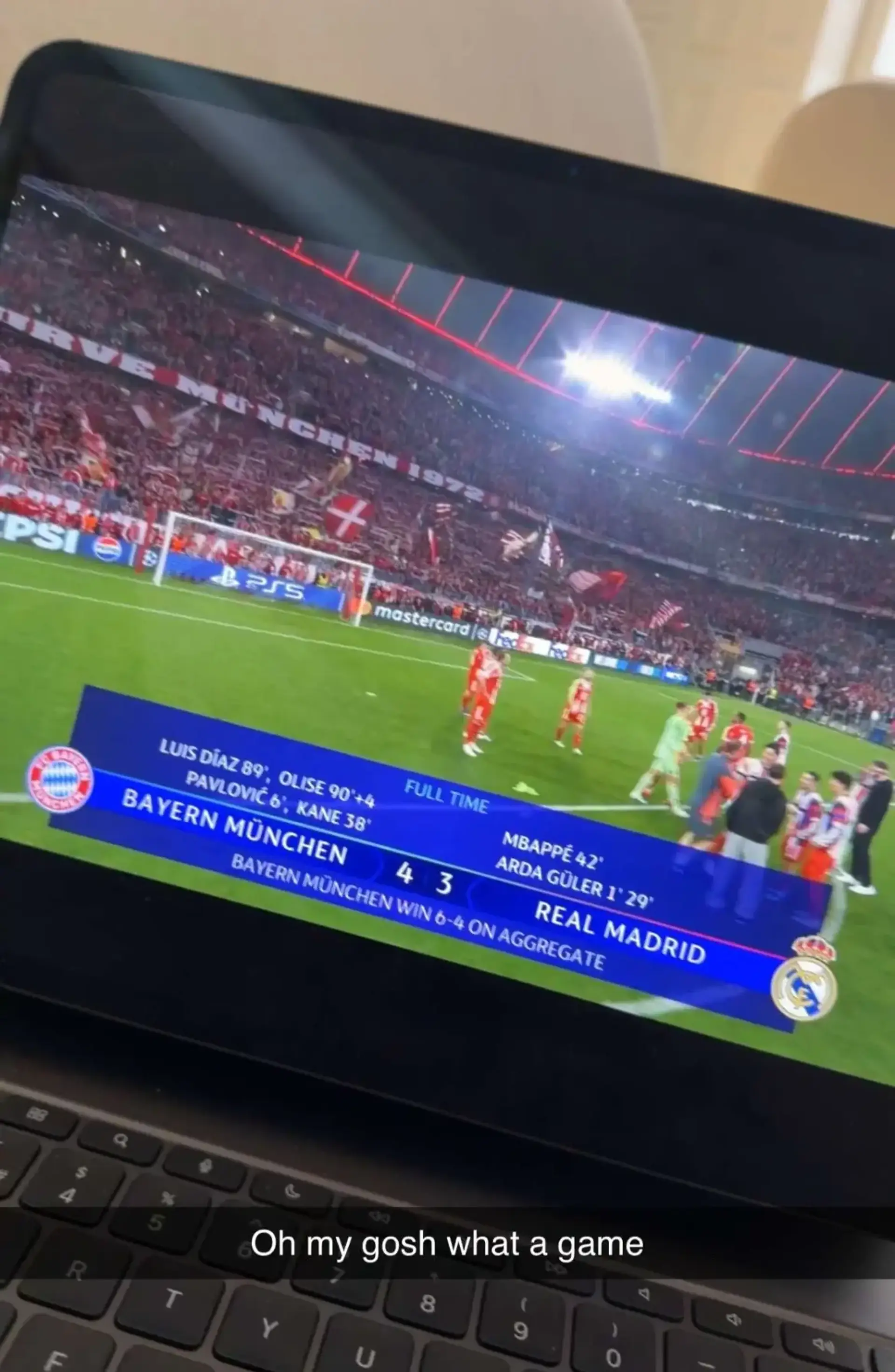 'Oh my gosh what a game': Erling Haaland shares reaction to Bayern vs ...