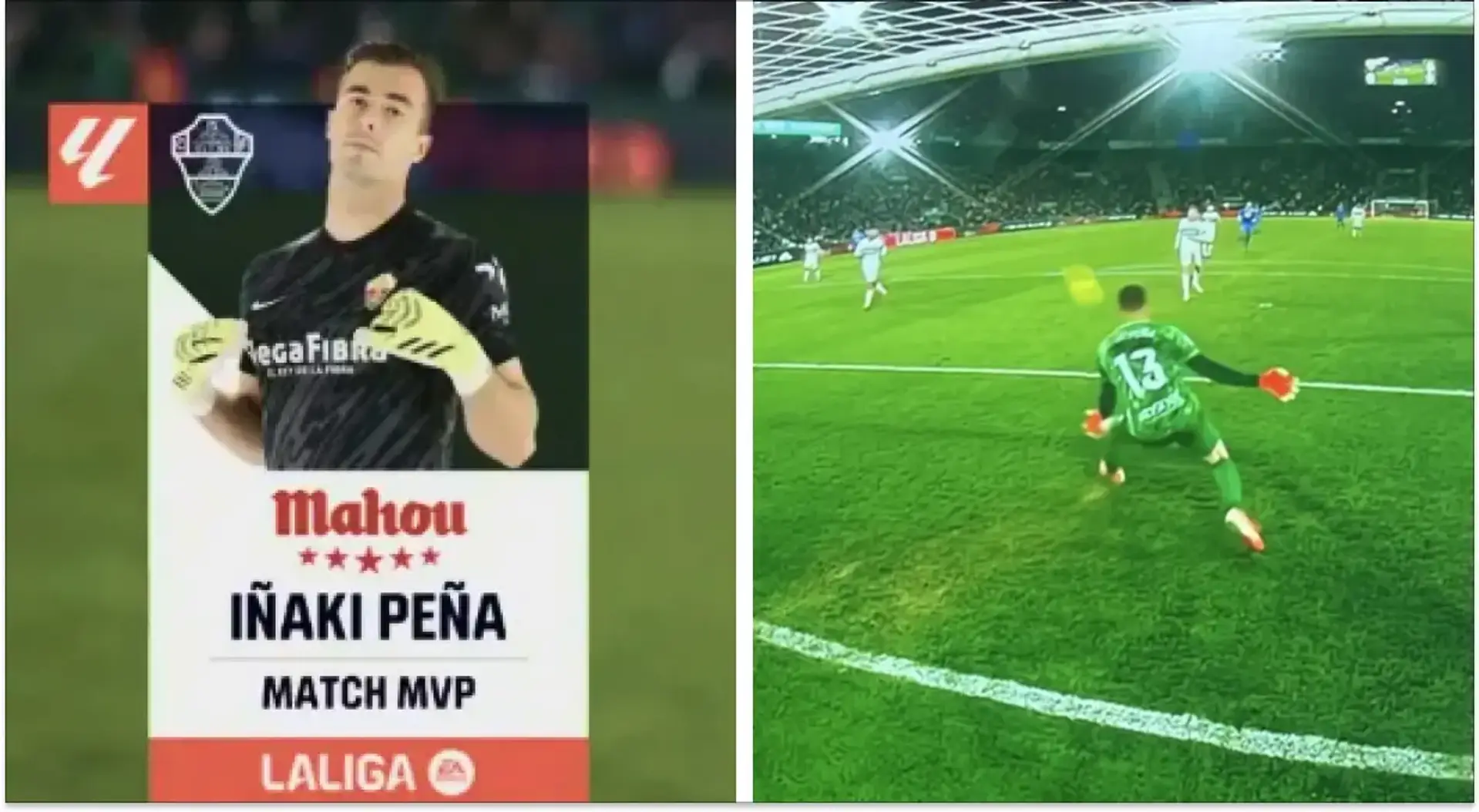 Made in La Masia: Inaki Pena wins MOTM for his heroics against Real ...