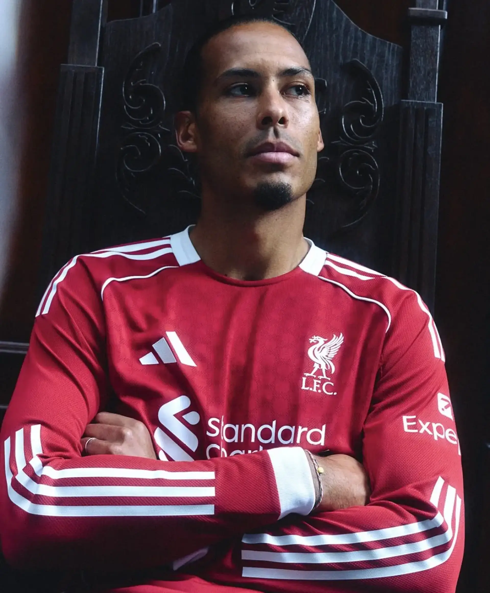 Liverpool unveil new Adidas home and away kits for 2025/26 season ...