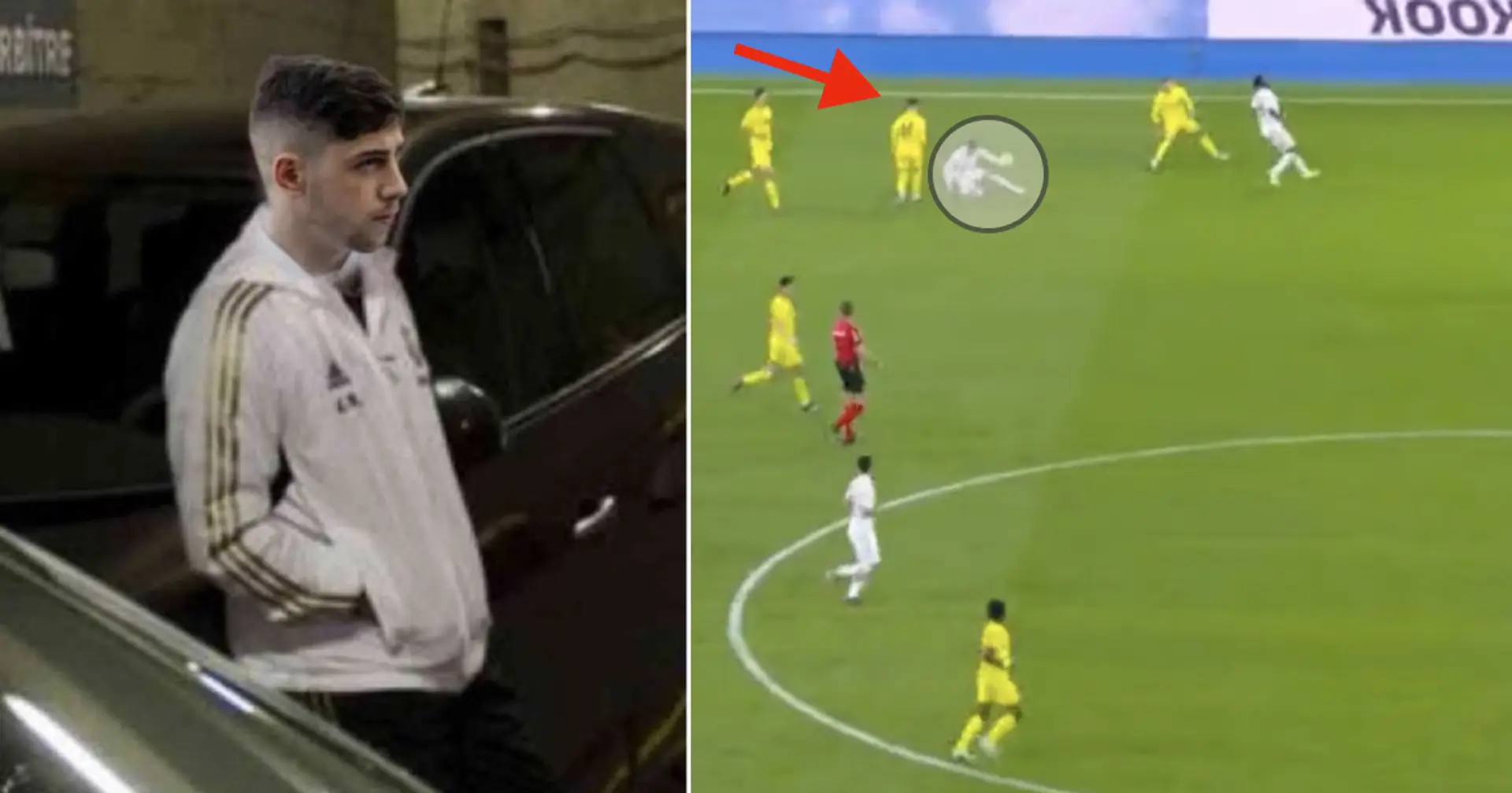 Fede Valverde allegedly punches Villarreal's player in the face after ...